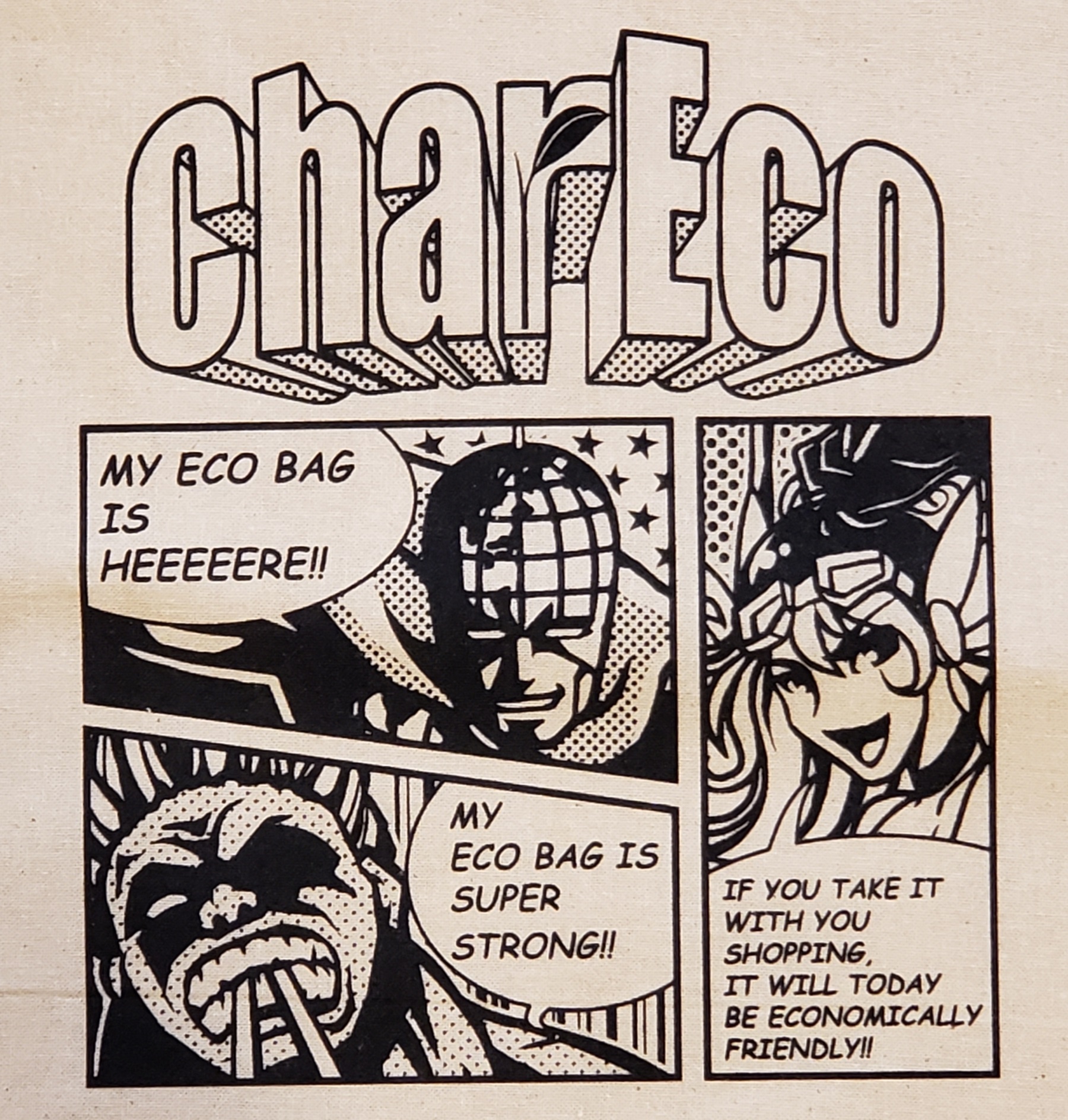 【CharEco】エコトートバッグ ver.Comic-CharEco | 好場計画